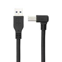 China High Speed 5Gbps USB 3.0 Right Angle Printer Cable 1m 2m 3m for Epson HP Scanners for sale