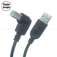 China 90 Degree Right Angle USB 2.0 Printer Cable Type A Male to B Male 1m 10m Options ROHS SGS CE Certified for sale