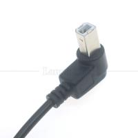 China 90 Degree Right Angle USB 2.0 Printer Cable Type A Male to B Male 1m 10m Options ROHS SGS CE Certified for sale