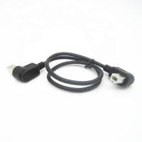 China Customization 90 Degree Right Angle Male to Male USB B Cable for sale
