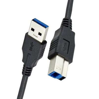 China 5Gbps USB 3.0 A to B Printer Cable with 90-Degree Right Angle Connector in 1m, 2m, 3m Lengths for sale