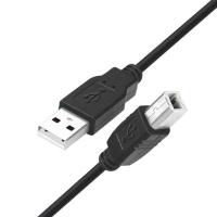 China USB 2.0 Printer Cable 6ft (1.8m) Type A Male to B Male for Scanner Connectivity 480Mbps for sale
