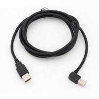 China Custom 1M 1.5M 3M 90 Degree Right Angle USB 2.0 Printer Cable for Epson HP Printers for sale