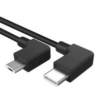 China 90 Degree Angle Micro B to Type C USB Cable for UAV for sale