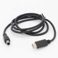 China Custom USB 3.1 Type C Male to DC 5.5x2.5mm Male Power Charger Cable 0.2m-5m for sale