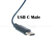 China USB Type C Male Female to Open Wire Pigtail Cable 1m for Data Charging for sale