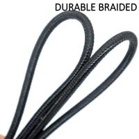 China 100W 20V 5A USB C to DC 7.4x5.0mm PD Charger Cable Nylon Braided 1.8m for Laptop for sale