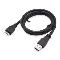 China High Speed 5Gbps USB 3.0 Micro B Data Charging Cable for SSD HDD Hard Disk - 1 Meter Length for sale