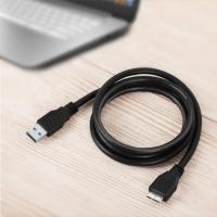 China High Speed 5Gbps Data Charging USB 3.0 Micro B Cable for External Hard Sdd Hdd for sale