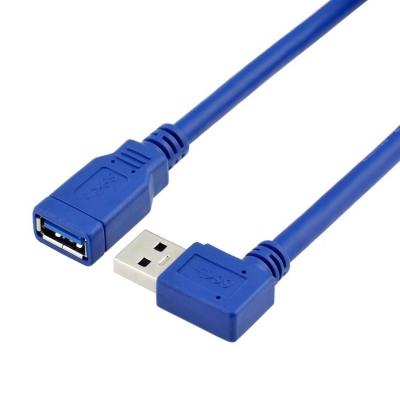 China High Speed 5Gbps USB 3.0 Right Angle Extension Cable - 1M to 20M Lengths Available for sale