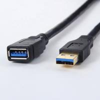 China USB 3.0 Extension Cable 5Gbps 1M Male to Female Type A for Computer Printer Hard Drive for sale