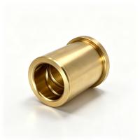 China Flange Bronze Liner, High-strength Brass Flange Guide Sleeve, Self-lubricating Copper Bearing Liner Suitable For Mold Guide Sleeve for sale