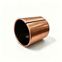 China SF-1B Bronze Backed Self Lubricating Composite Bushing Oilless Plain Bearing High Temp Resistant Sliding Bushing for Metallurgy & Continuous Casting Machine for sale