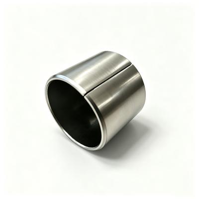 China SF-1S Stainless Steel Back Self Lubricating Composite Bushing Corrosion Resistant PTFE Sliding Bearing for Marine & Chemical Equipment for sale