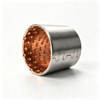 China Factory Supply Bi-Metal Bushing CuPb10Sn10 Sintered Bronze Wrapped Split Sliding Bearing For Hydraulic Cylinder for sale