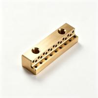 China L Type Copper Alloy Self Lubricating Slide Plate, Graphite Embedded Bronze Wear Resistant Sliding Block for Mold & Automation Equipment for sale