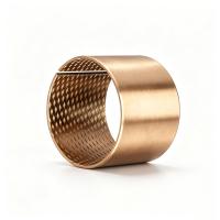 China Wrapped Phosphor Bronze Bushing FB092 Split Sliding Bearing with Diamond Oil Pockets, Heavy Load Bronze Sleeve for Construction & Agricultural Machinery for sale