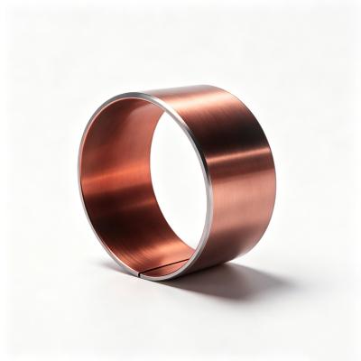 China SF-1D Oil-Free Plain Bearing Steel Backed PTFE Lined Sleeve for Hydraulic Cylinder & Valve for sale
