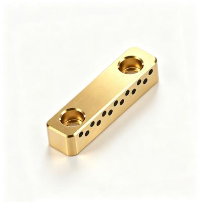 China Mold Guide Strip, Graphite Embedded Brass Wear Block, Injection Mould Sliding Guide Plate for sale
