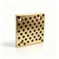 China Bronze Self Lubricating Wear Plate, Graphite Plugged Copper Slide Plate, Mold Guide Block For Automotive Stamping Molds Application Of Engineering Machinery for sale