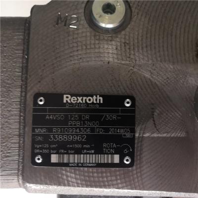 China A4VSO71LR2G/30L-PPB13N00 A4VSO71EO1/30L-PPB25N00 Rexroth axial piston pump motor excavator piston pump German made quality guarantee for one year for sale