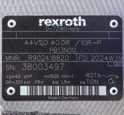 China Rexroth A4VSO355 Hydraulic Piston Pump 280 Bar 1800 RPM for sale