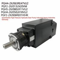 China Rexroth Hydraulic Gear Pump ISO9001 Certified 350 Bar High Pressure Up to 500 cc/rev Internal Gear Pump for sale