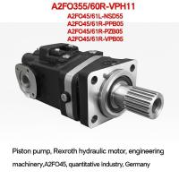 China Rexroth Piston Pump with 28cc to 355cc Displacement 12 Months Warranty and Splined or Keyed Shaft for Engineering Machinery for sale
