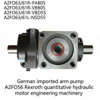 China German Imported Rexroth 315 bar Maximum Pressure Piston Pump with Clockwise or Counterclockwise Rotation and Horizontal Shaft Position for sale