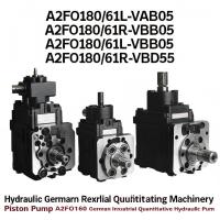 China German Rexroth Hydraulic Piston Pump with 12 Months Warranty 100% Tested and Long Life for Industrial Use for sale