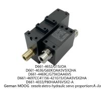 China German Made Moog Servo Valve with One Year Warranty and 36 Operating Temperature for Hydraulic Oil Systems for sale