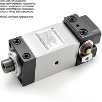 China Moog Servo Hydraulic Valve with Mineral Oil Lubriion Splined Shaft and 280 bar Max Pressure for sale