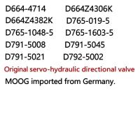 China Original MOOG Servo Valve with 25cm Nominal Diameter and -20°C to 80°C Temperature Range for Electro-Hydraulic Directional Control for sale