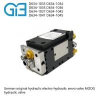 China German Original Moog Servo Valve with Horizontal Pump Shaft Position for LED Touch Control Appliions for sale