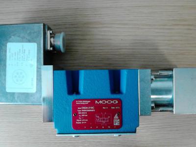 China Moog Servo Valve with 10 l/min Pilot Control Flow 18 to 140 Sizes and Clockwise Rotation for High Pressure Applications for sale