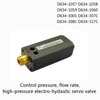 China Moog Servo Valve with 10 l/min Pilot Control Flow 18 to 140 Sizes and Clockwise Rotation for High Pressure Appliions for sale