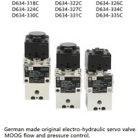 China Original German Made Moog Servo Valve with Micro5p Charging 1A Rated Current and 24V 220V Voltage for Flow and Pressure Control for sale
