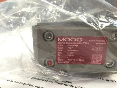 China Original Imported German MOOG Electro-Hydraulic Servo Valve with High-Pressure Precise Control and 24V 220V Voltage for sale