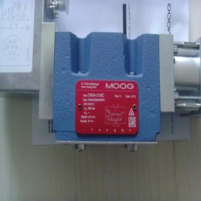 China Moog Servo Valve Electric Hydraulic Servo Valve with 24V 220V Voltage 1A Rated Current and 50 Hz Rated Frequency for sale