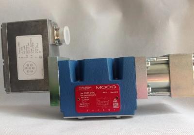 China Standard Moog Servo Valve with Threaded or Flanged Inlet for Oil Usage in Electro-Hydraulic Systems for sale
