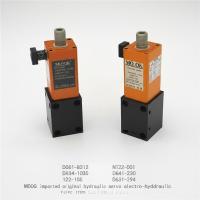 China Moog Servo Valve Electro-Hydraulic Servo Valve with 290*180mm Size Up to 1000 cc/rev Displacement and Pressure Compensated Control for sale