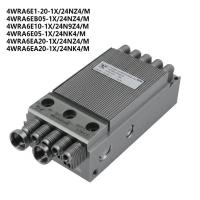 China German Rexroth Proportional Hydraulic Directional Valve 4WRA Series with 30 l/min Flow Rate 350 bar Maximum Pressure and 1 Year Warranty for sale
