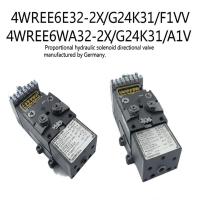 China 4WREE6E32-2X/G24K31/F1V
4WREE6E16-2X/G24K31/F1V
4WREE6WA32-2X/G24K31/A1V Proportional hydraulic solenoid directional valve manufactured by Rexroth in Germany for sale