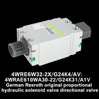 China 4WRE6W32-2X/G24K4/V
4WREE6E32-2X/G24K31/A1V
4WRAE10WA30-22/G24K31/A1V German Rexroth original proportional hydraulic solenoid valve directional valve for sale