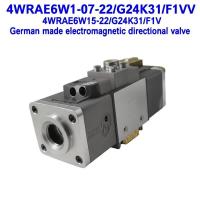 China 4WRAE6W1-07-22/G24K31/F1V
4WRAE6W1-07-22/G24K31/A1V
4WRAE6W15-22/G24K31/F1V German made electromagnetic directional valve, Rexroth proportional hydraulic valve for sale