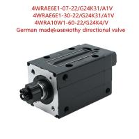 China 4WRAE6E1-07-22/G24K31/A1V
4WRAE6E1-30-22/G24K31/A1V
4WRA10W1-60-22/G24K4/V Electromagnetic valve German made Rexroth hydraulic directional valve for sale
