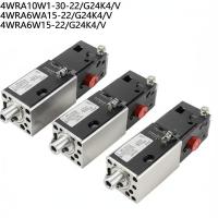 China 4WRA10W1-30-22/G24K4/V
4WRA6WA15-22/G24K4/V
4WRA6W15-22/G24K4/V Rexroth German made solenoid valve hydraulic directional valve for sale