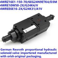 China 4WRZ16E1-150-70/6EG24N9ETK4/D3M
4WRE10W50-2X/G24K4/V
4WREE6E16-2X/G24K31/A1V German Rexroth proportional hydraulic solenoid valve imported and manufactured with original packaging for sale