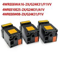 China 4WREE6WA16-2X/G24K31/F1V
4WREE10E25-2X/G24K31/A1V
4WREE6W08-2X/G24K31/F1V German Rexroth solenoid valve hydraulic proportional directional valve for sale