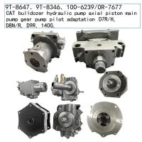 China 9T-8647、9T-8346、100-6239/OR-7677  bulldozer hydraulic pump axial piston main pump gear pump pilot adaptation D7R/H, D8N/R, D9R, 140G for sale